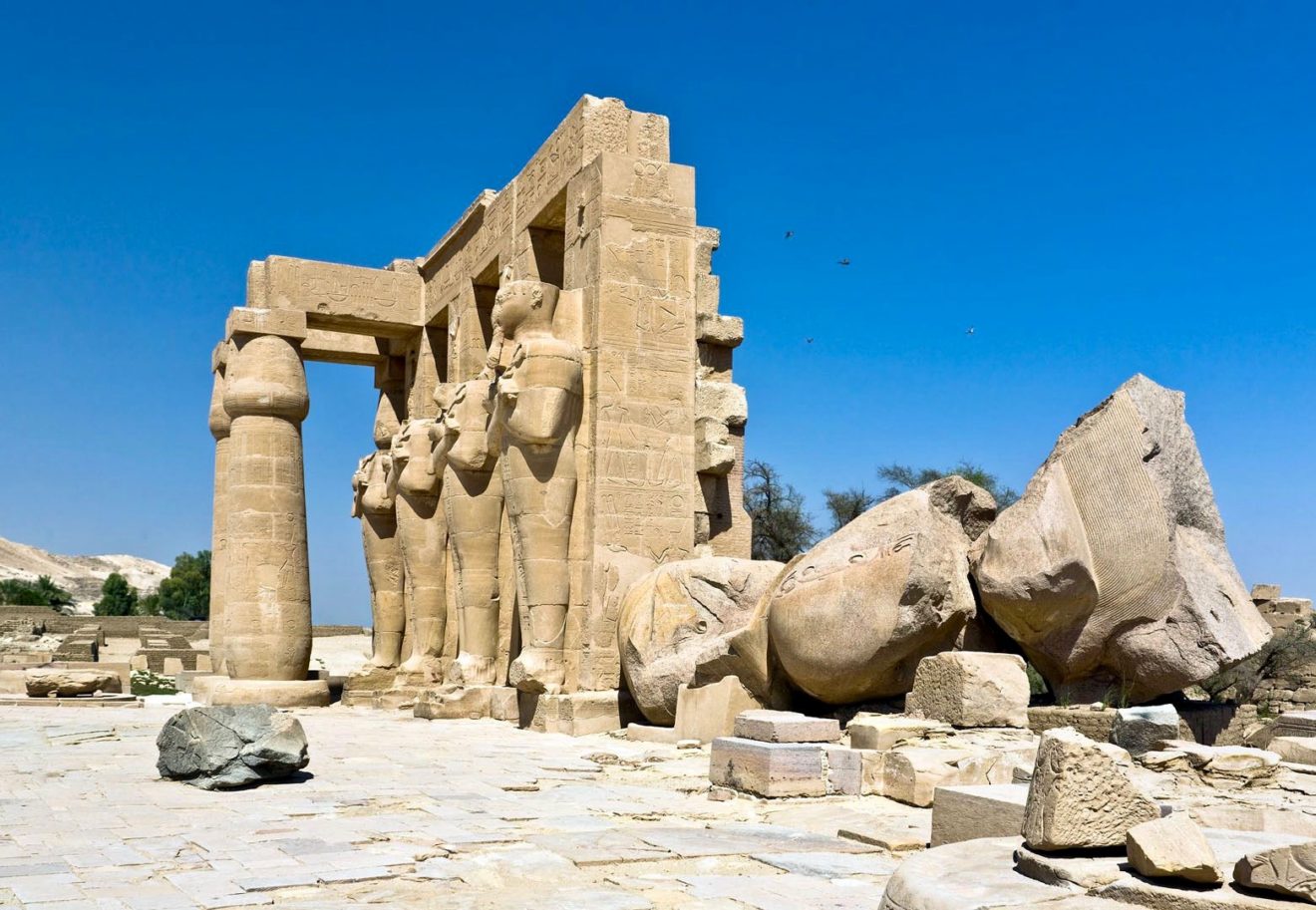 Sadly Ramses Ii Is The Fallen Ozymandias Temples Textiles And Tribes